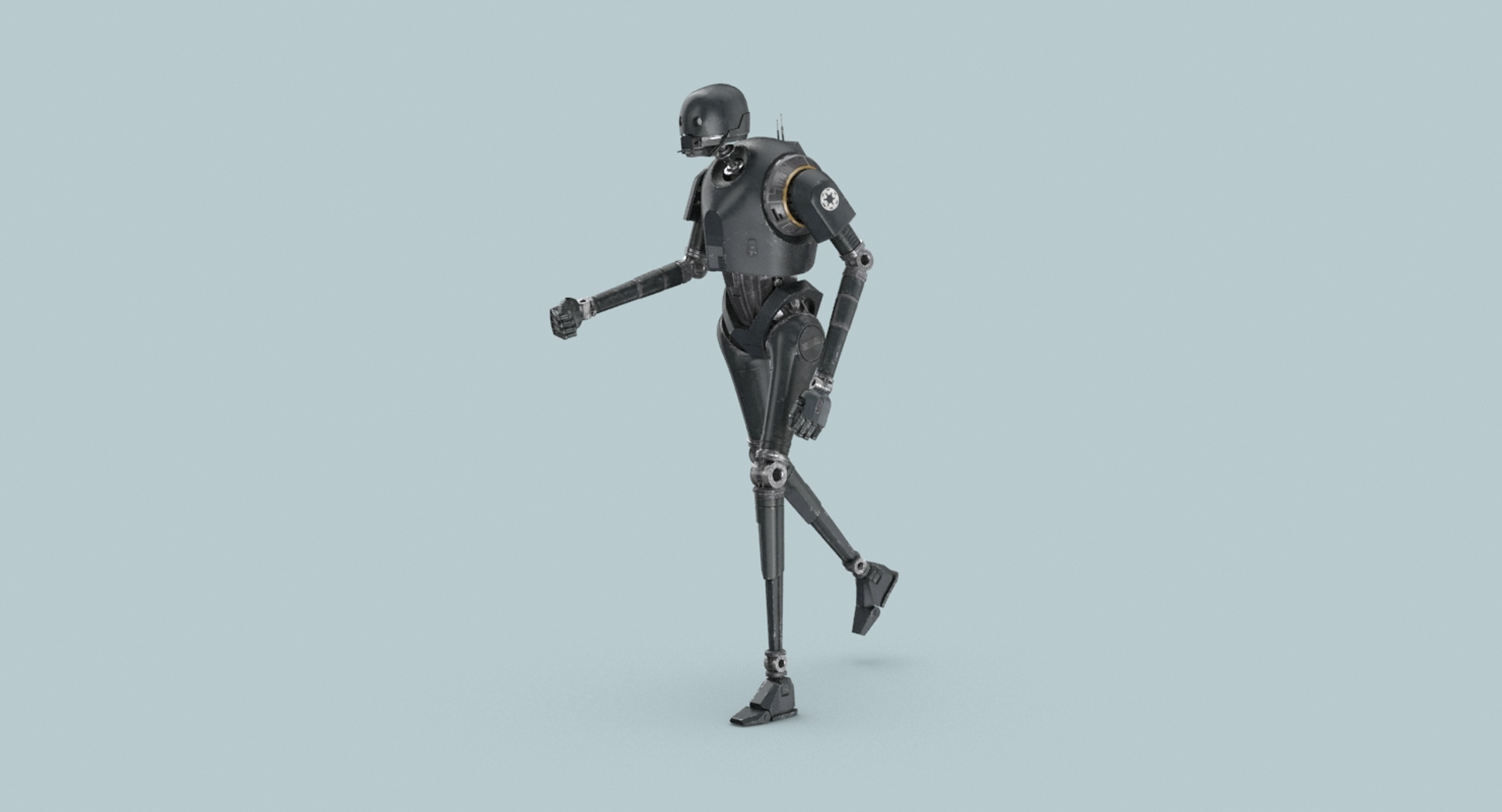 3D Rigged K-2so - Running - TurboSquid 1278122