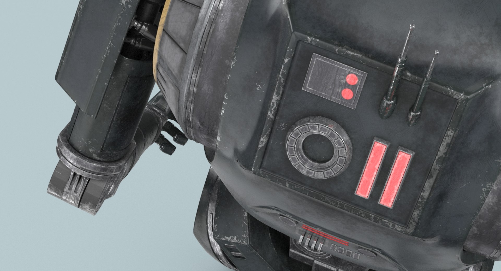 3D Rigged K-2so - Running - TurboSquid 1278122