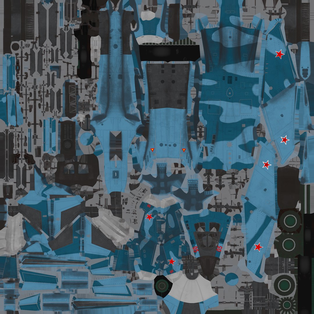 3D SU-34 Fullback Jet Fighter Aircraft Low-poly 3D model - TurboSquid ...