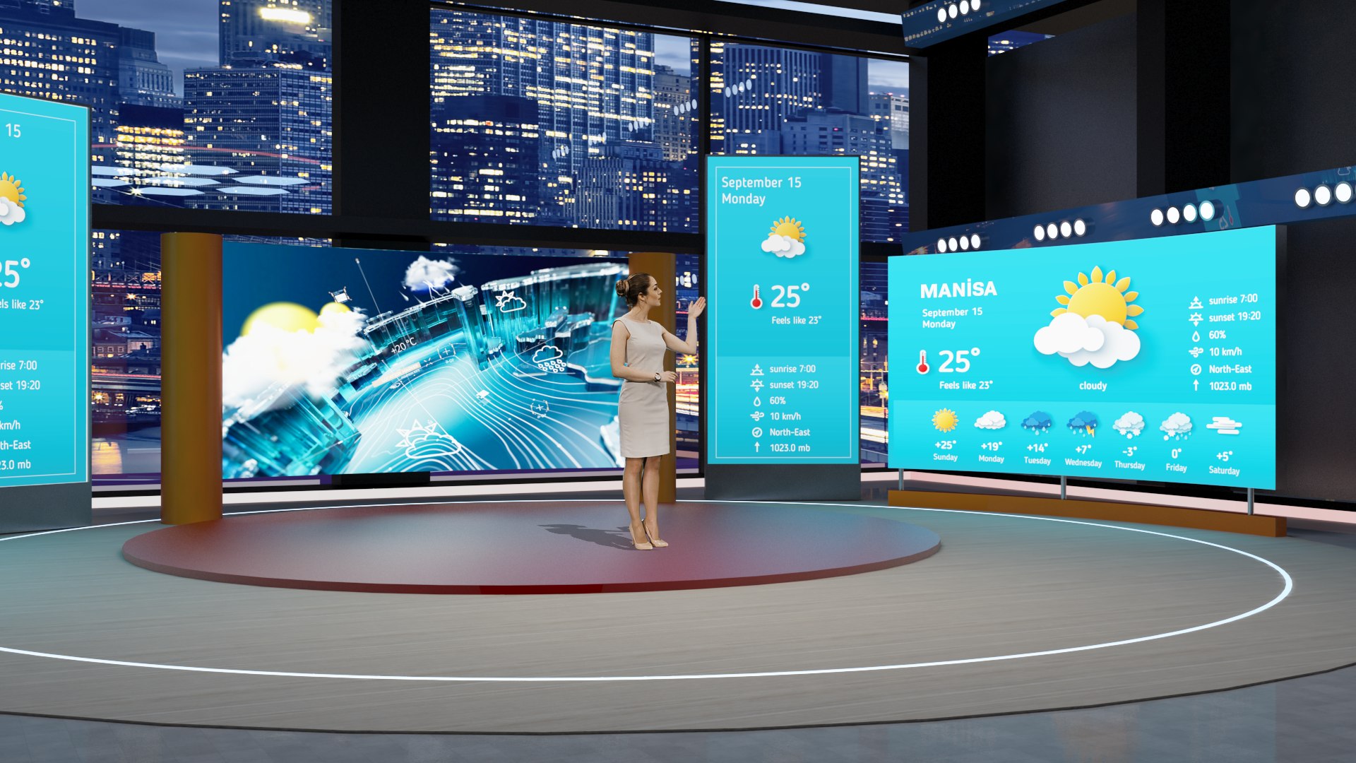 3D VR Studio Weather 3D-Modell - TurboSquid 2155112