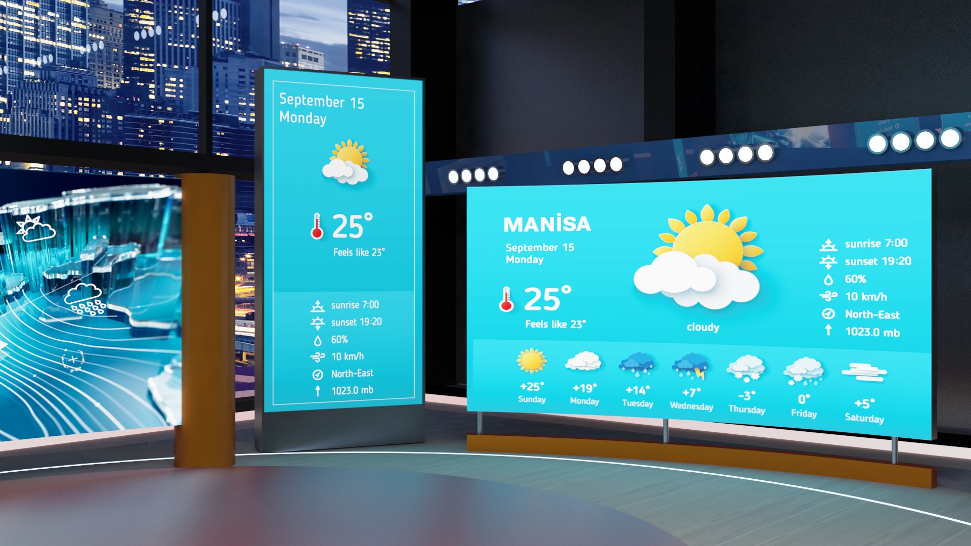3D VR Studio Weather 3D-Modell - TurboSquid 2155112