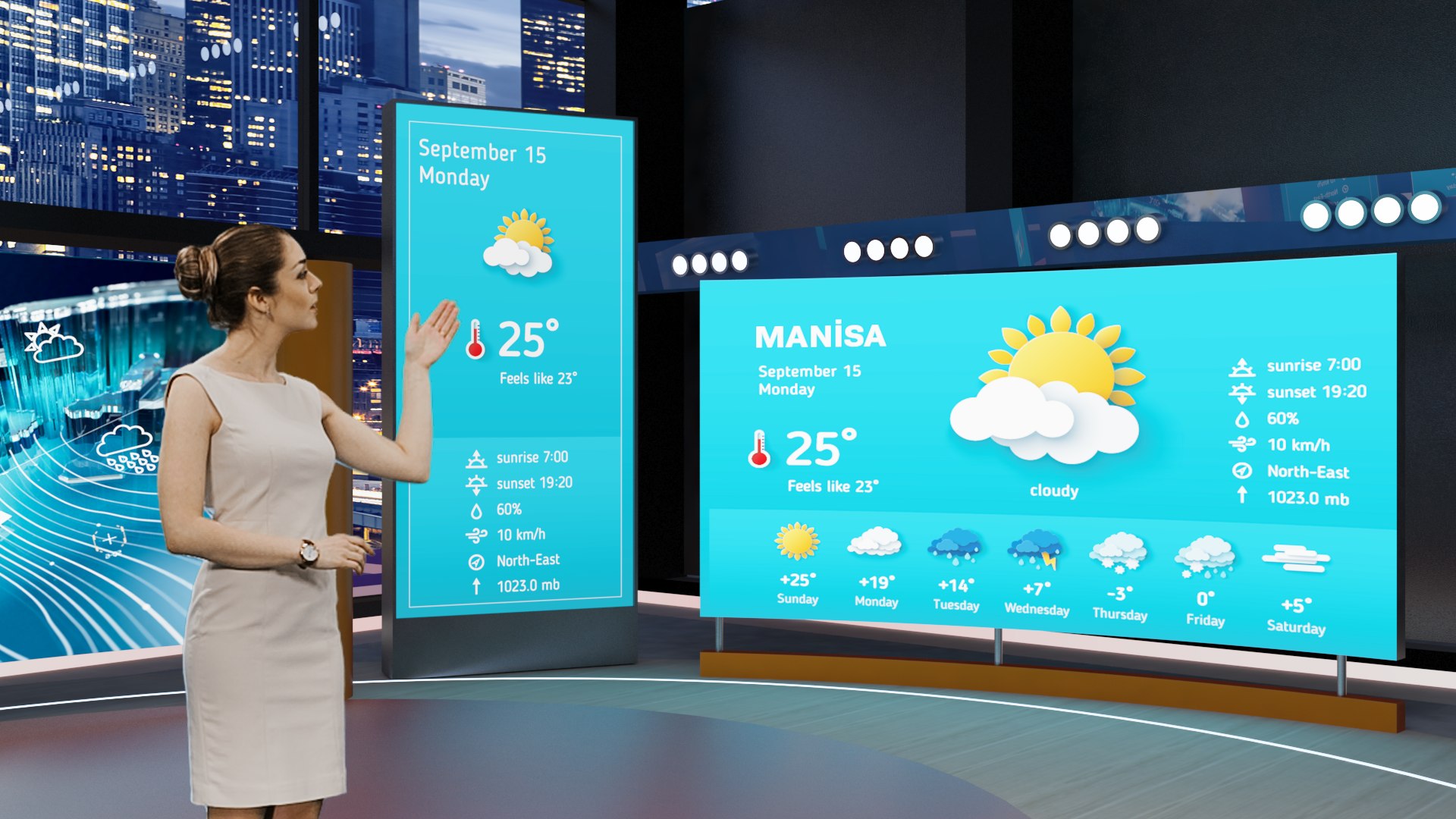3D VR Studio Weather 3D-Modell - TurboSquid 2155112