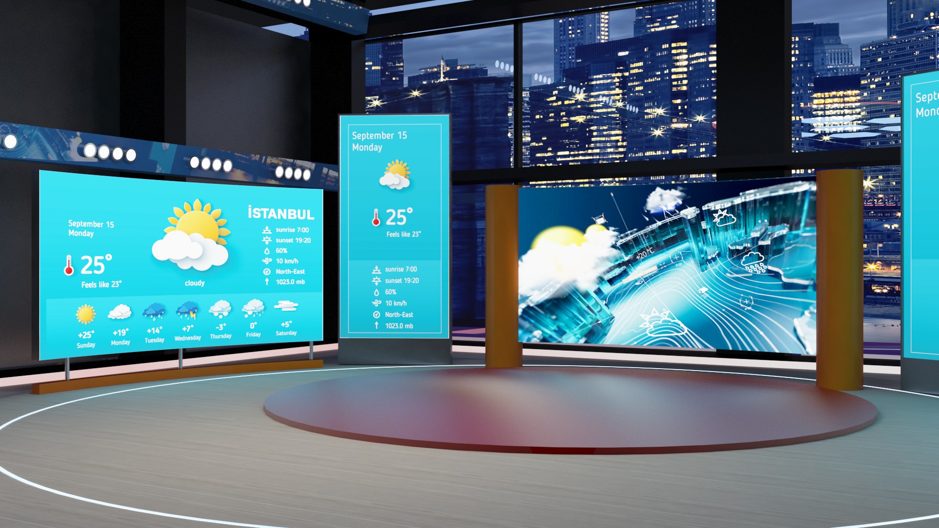 3D VR Studio Weather 3D-Modell - TurboSquid 2155112