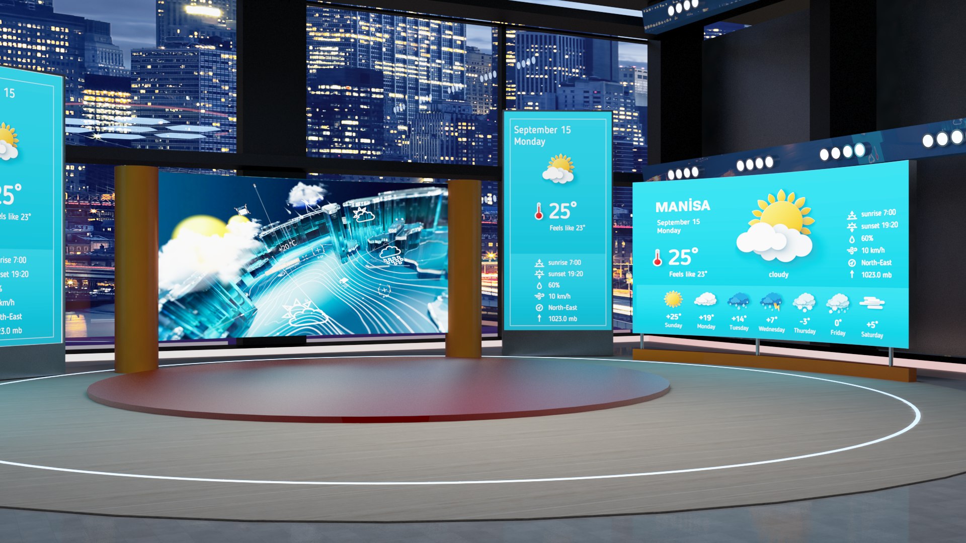 3D VR Studio Weather 3D-Modell - TurboSquid 2155112