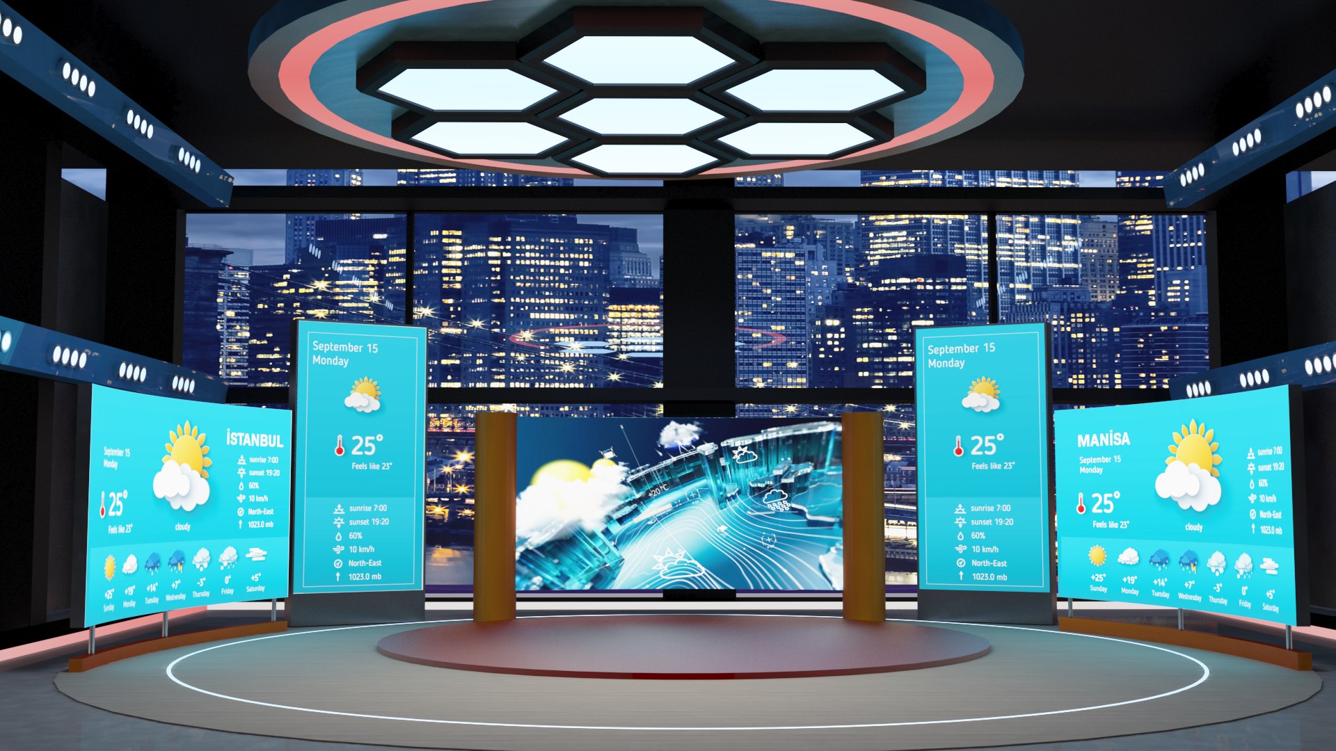 3D VR Studio Weather 3D-Modell - TurboSquid 2155112