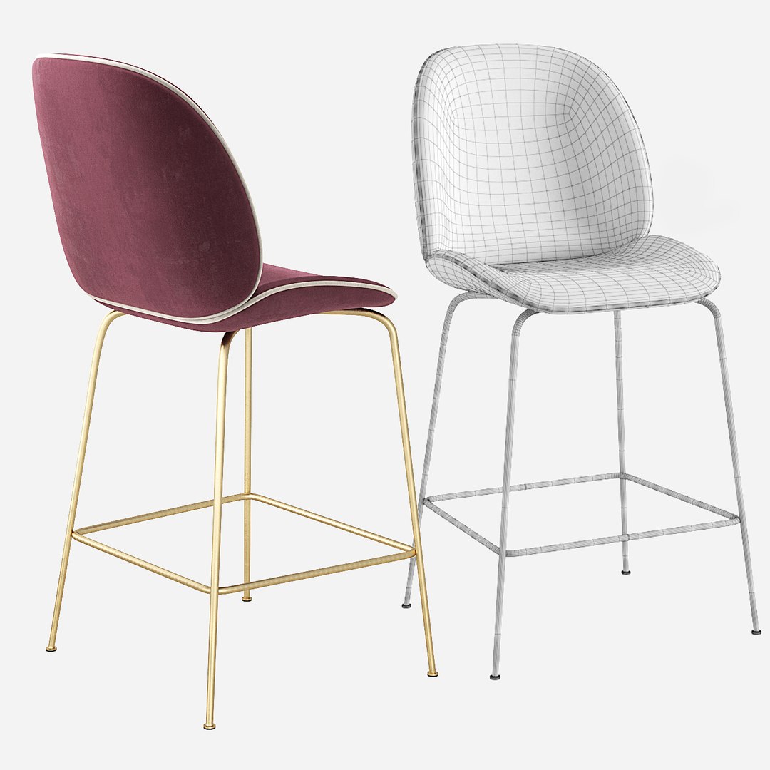 Beetle gubi stool 3D - TurboSquid 1709152