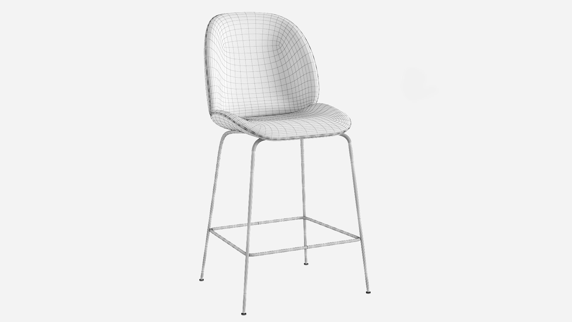 Beetle gubi stool 3D - TurboSquid 1709152