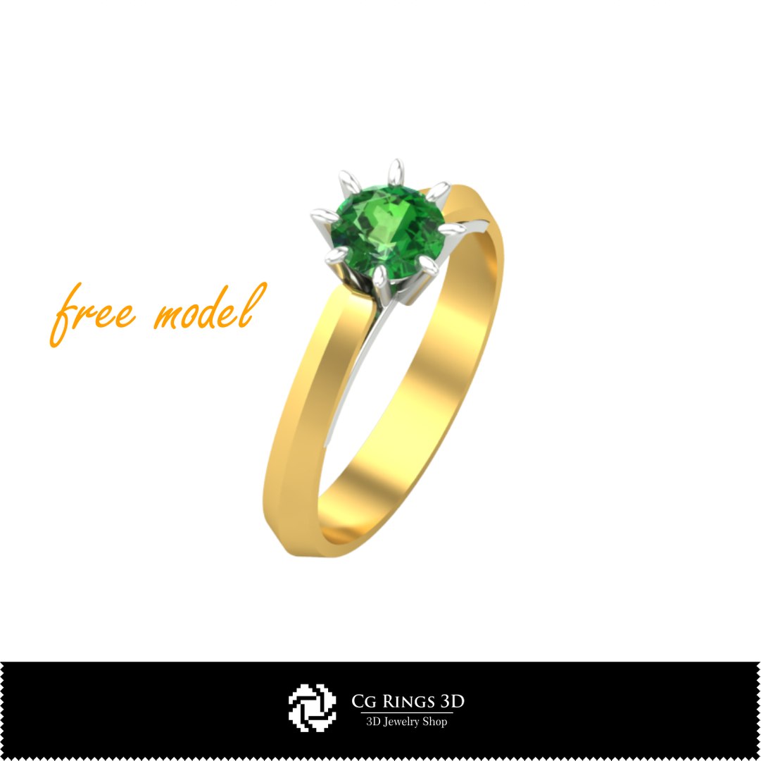 Free Ring Cad Fre 3D Model - TurboSquid 1213151