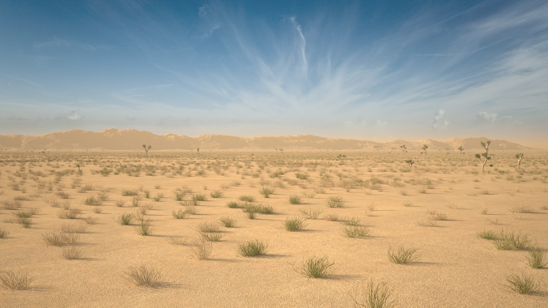 3D Desert Landscape Model - TurboSquid 1358914