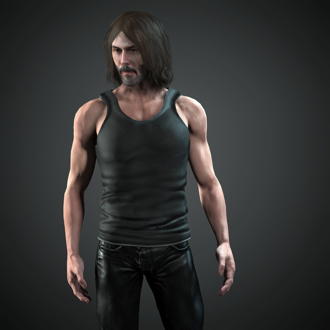 3D Keanou Reeves Model - TurboSquid 1786529