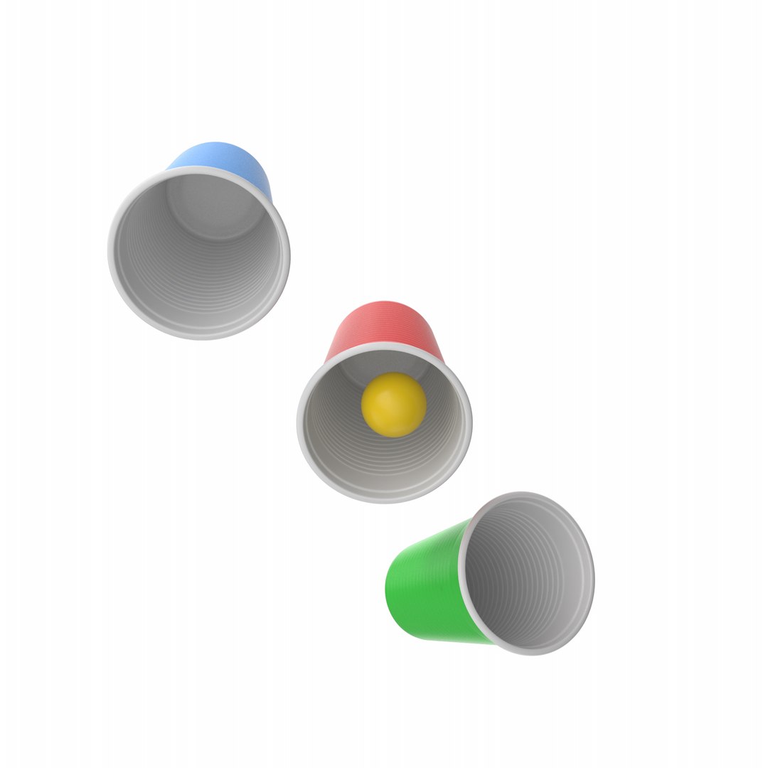 3D Ball Guessing Game Wrong Guessed - TurboSquid 2221523