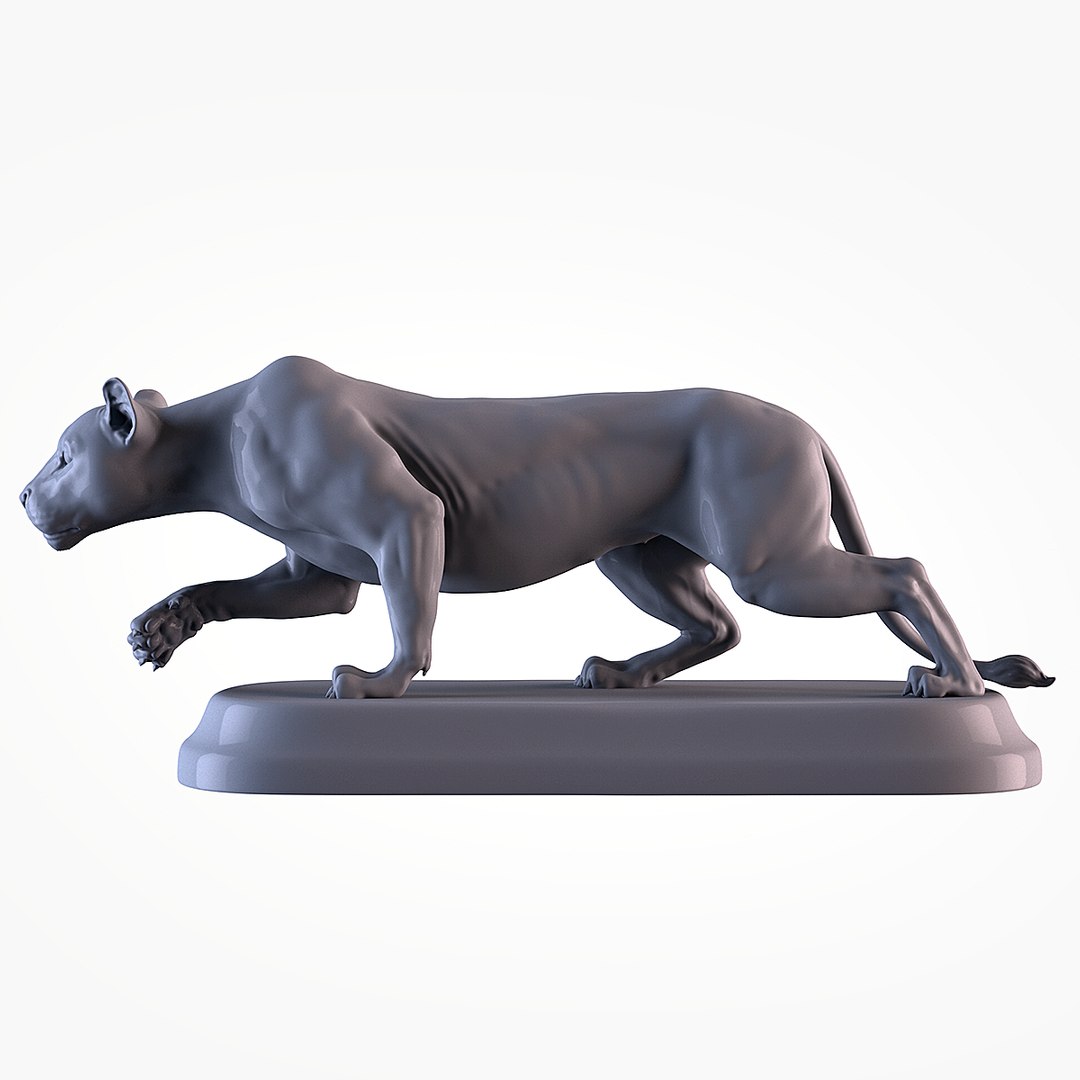 Lioness 3D model - TurboSquid 1938051