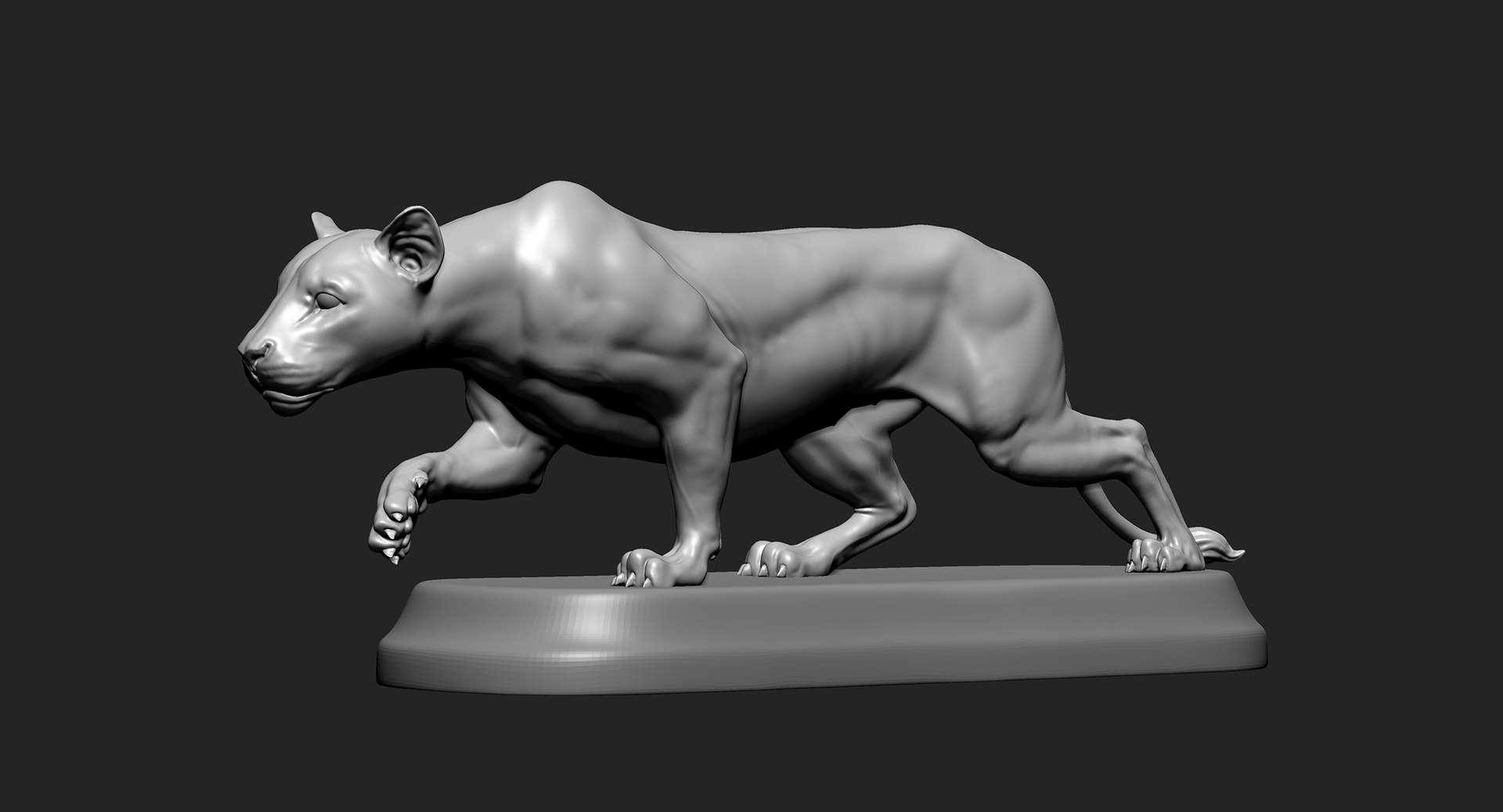 Lioness 3D model - TurboSquid 1938051