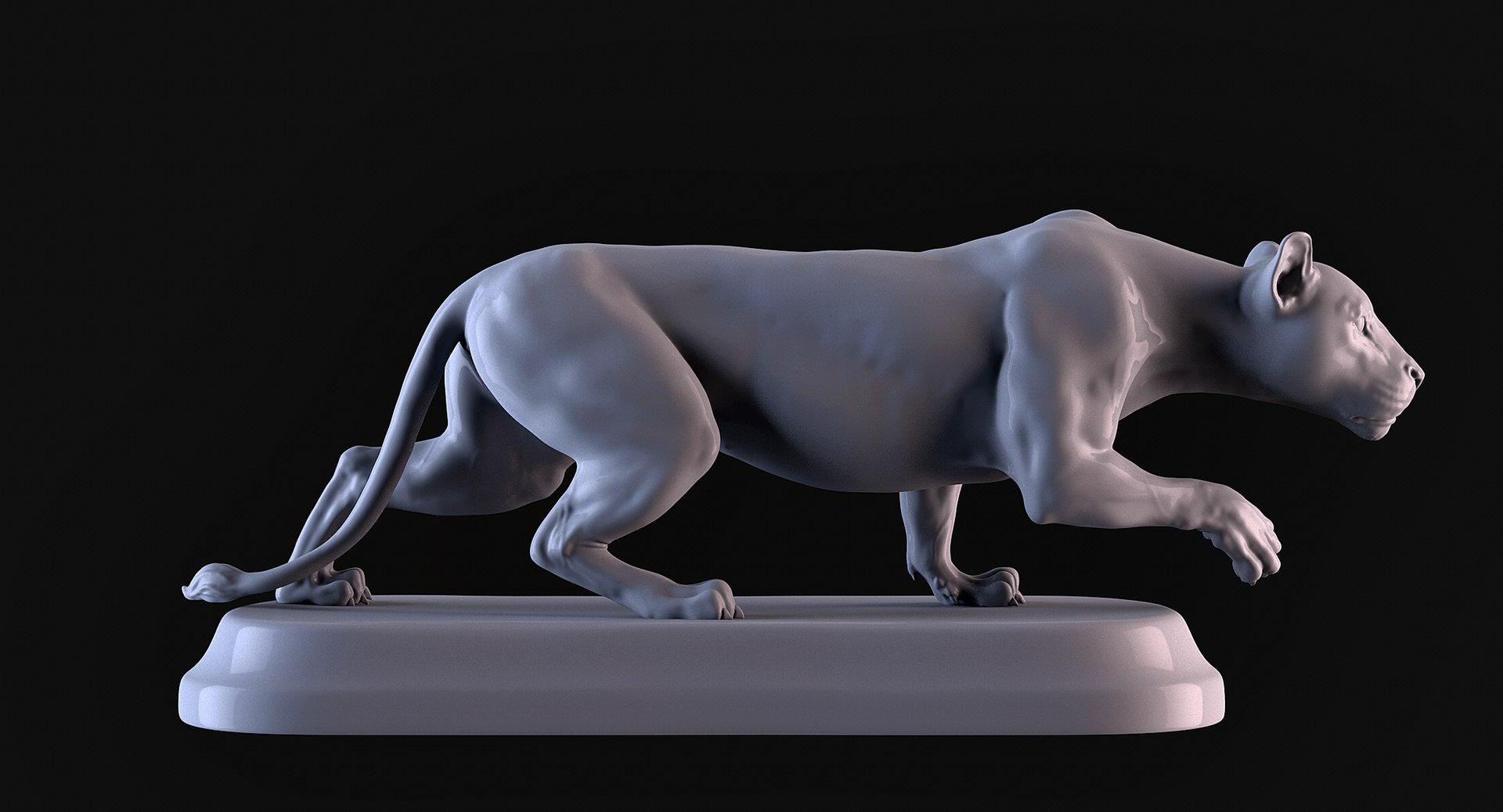 Lioness 3D model - TurboSquid 1938051