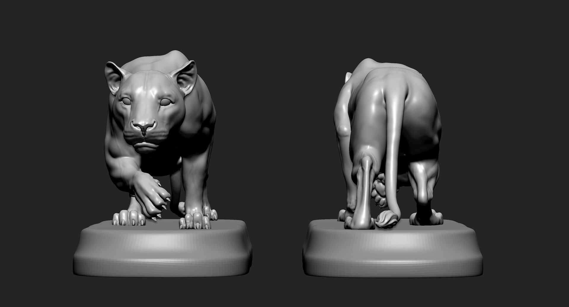 Lioness 3D model - TurboSquid 1938051