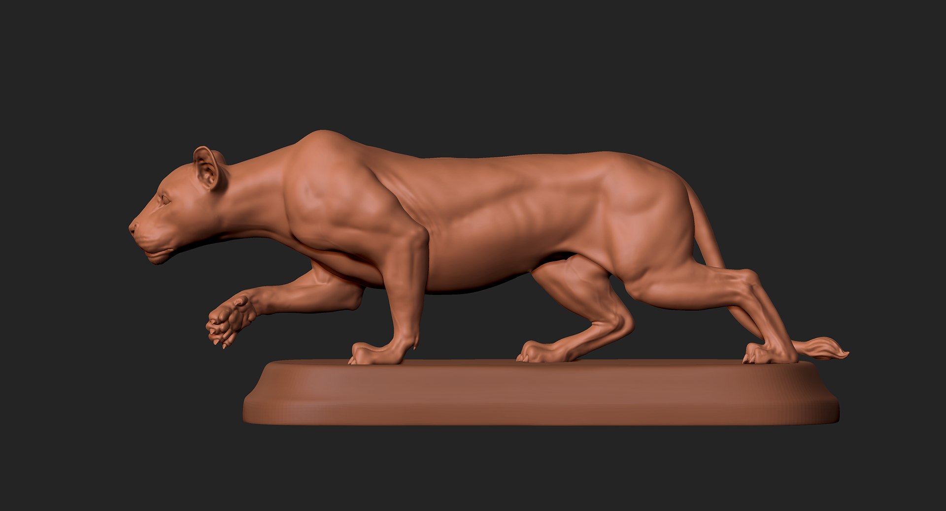 Lioness 3D model - TurboSquid 1938051