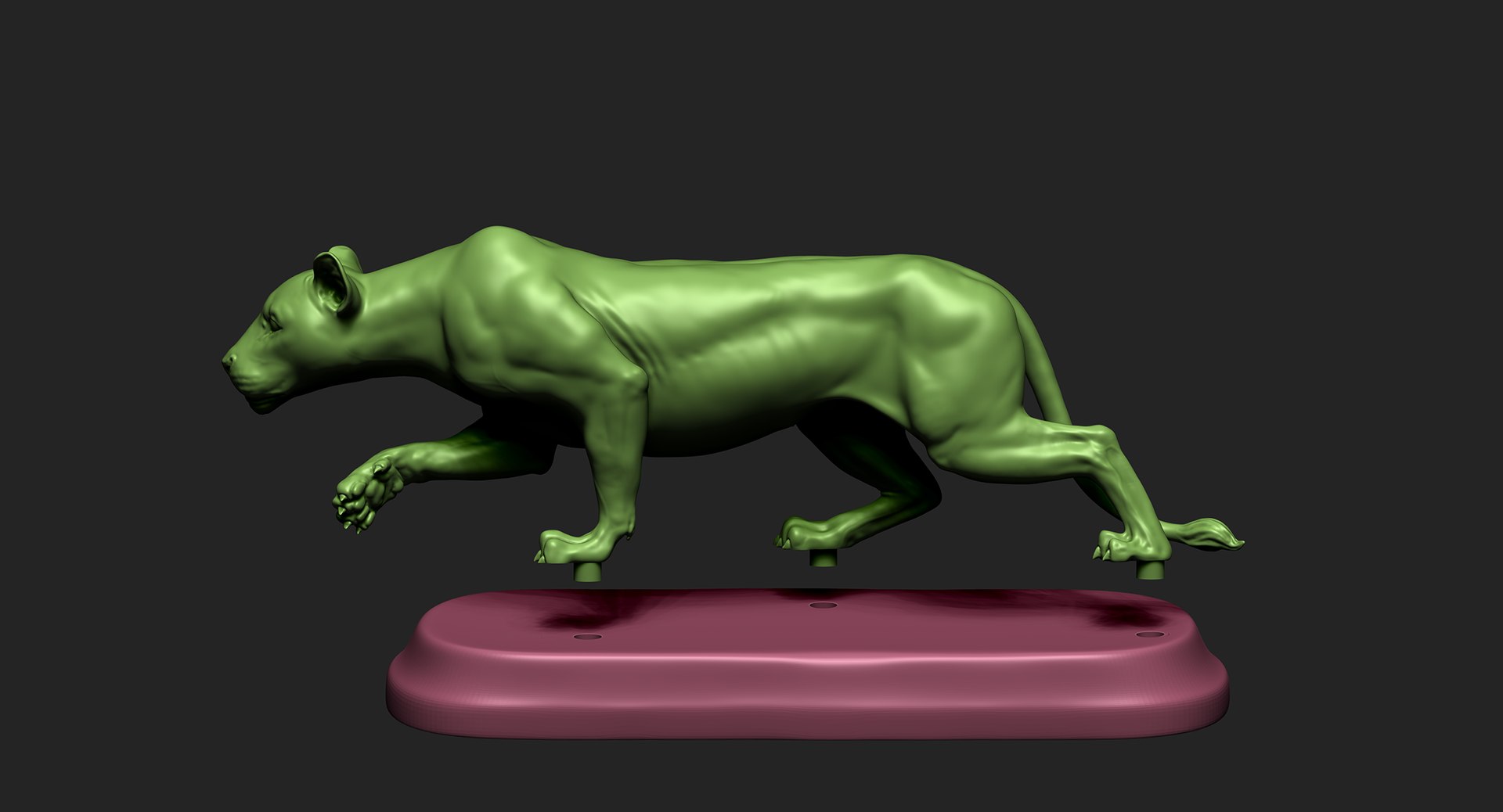 Lioness 3D model - TurboSquid 1938051