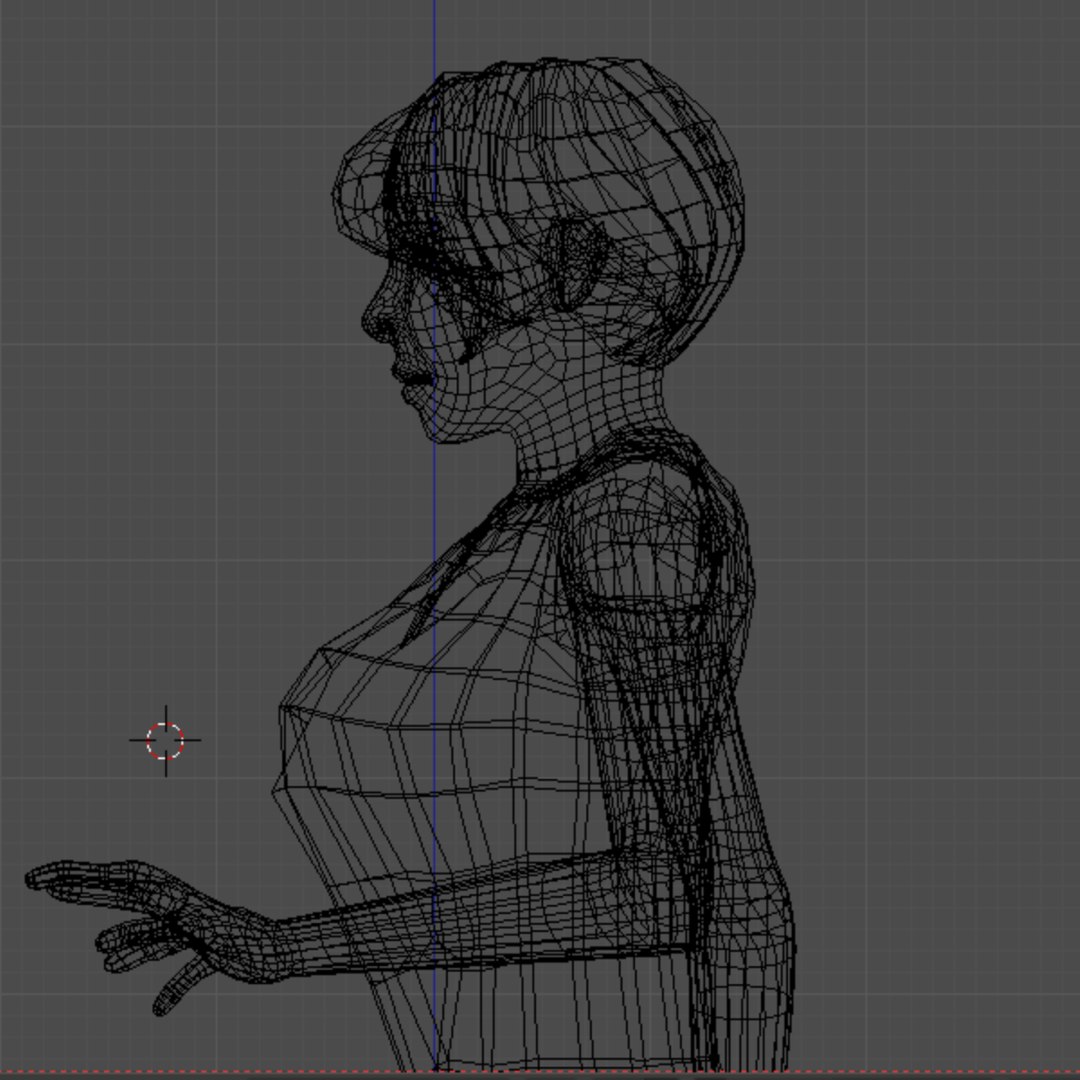 Cute College Student Model - TurboSquid 1389099