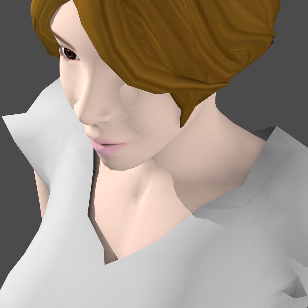 Cute College Student Model - TurboSquid 1389099