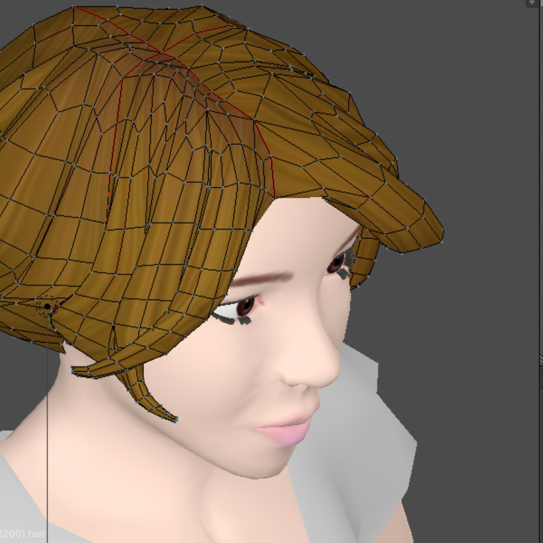 Cute College Student Model - TurboSquid 1389099