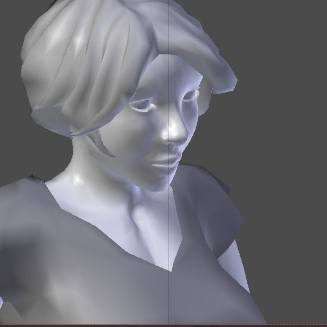 Cute College Student Model - TurboSquid 1389099