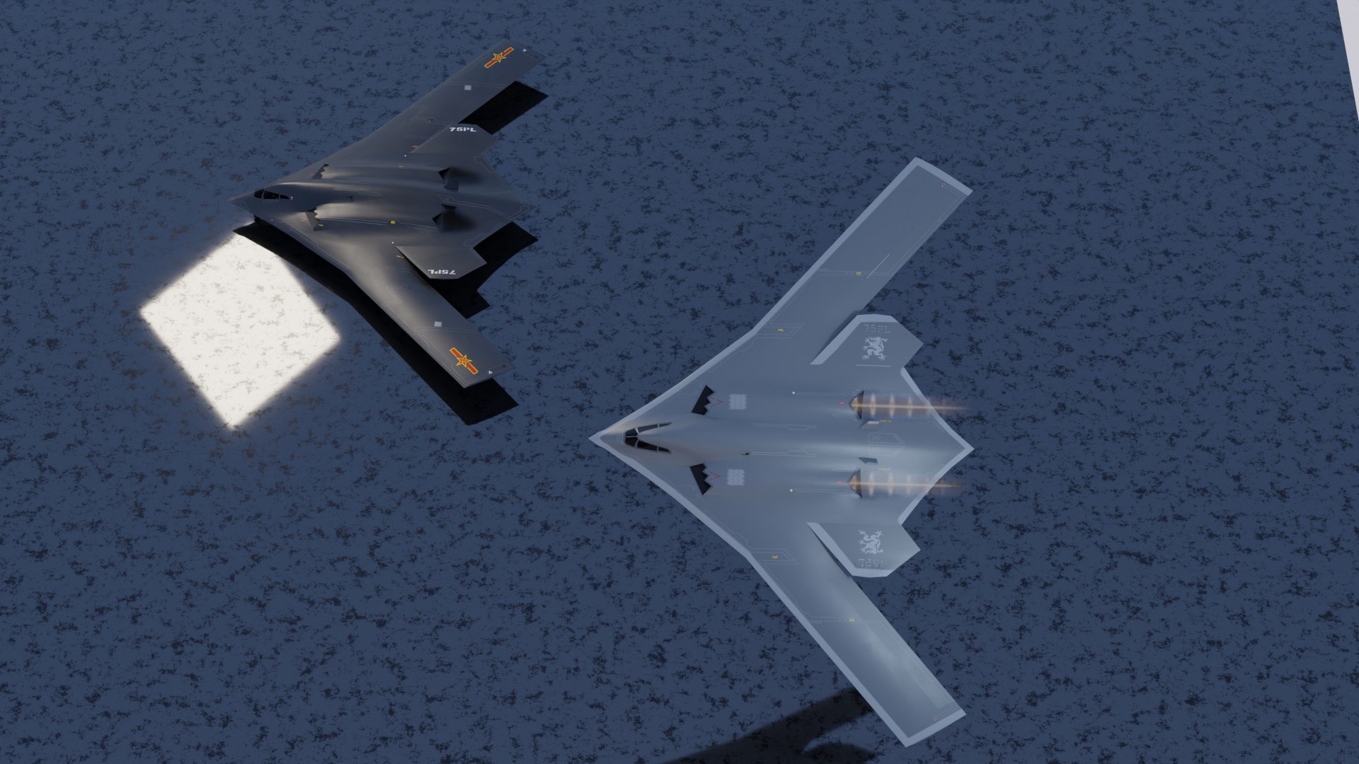 3D Xian H-20 Stealth Bomber Model - TurboSquid 2098084