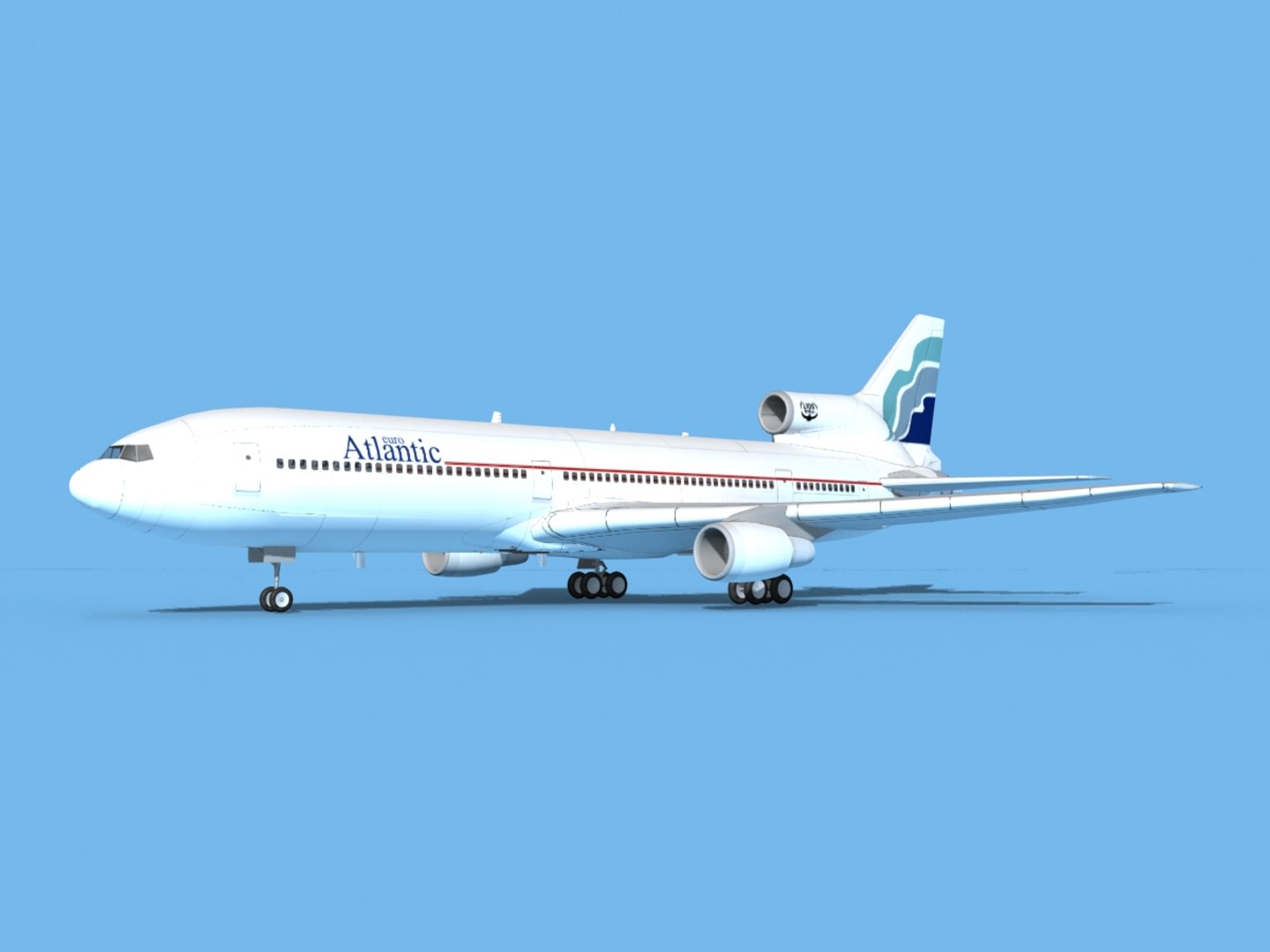 Lockheed l-1011-10 3D model - TurboSquid 1488903