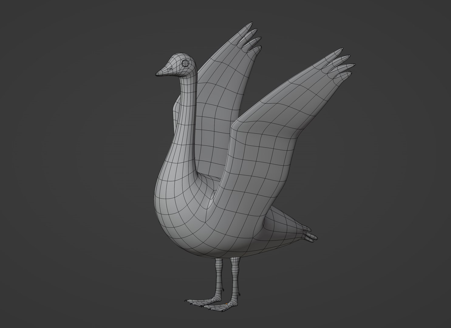 3D Goose Model - TurboSquid 2198837