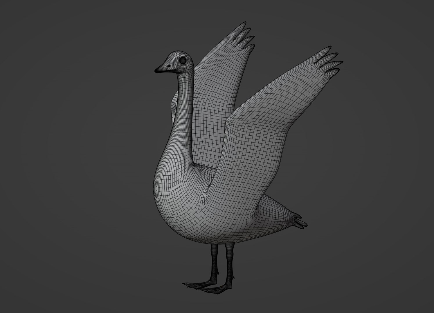 3D Goose Model - TurboSquid 2198837
