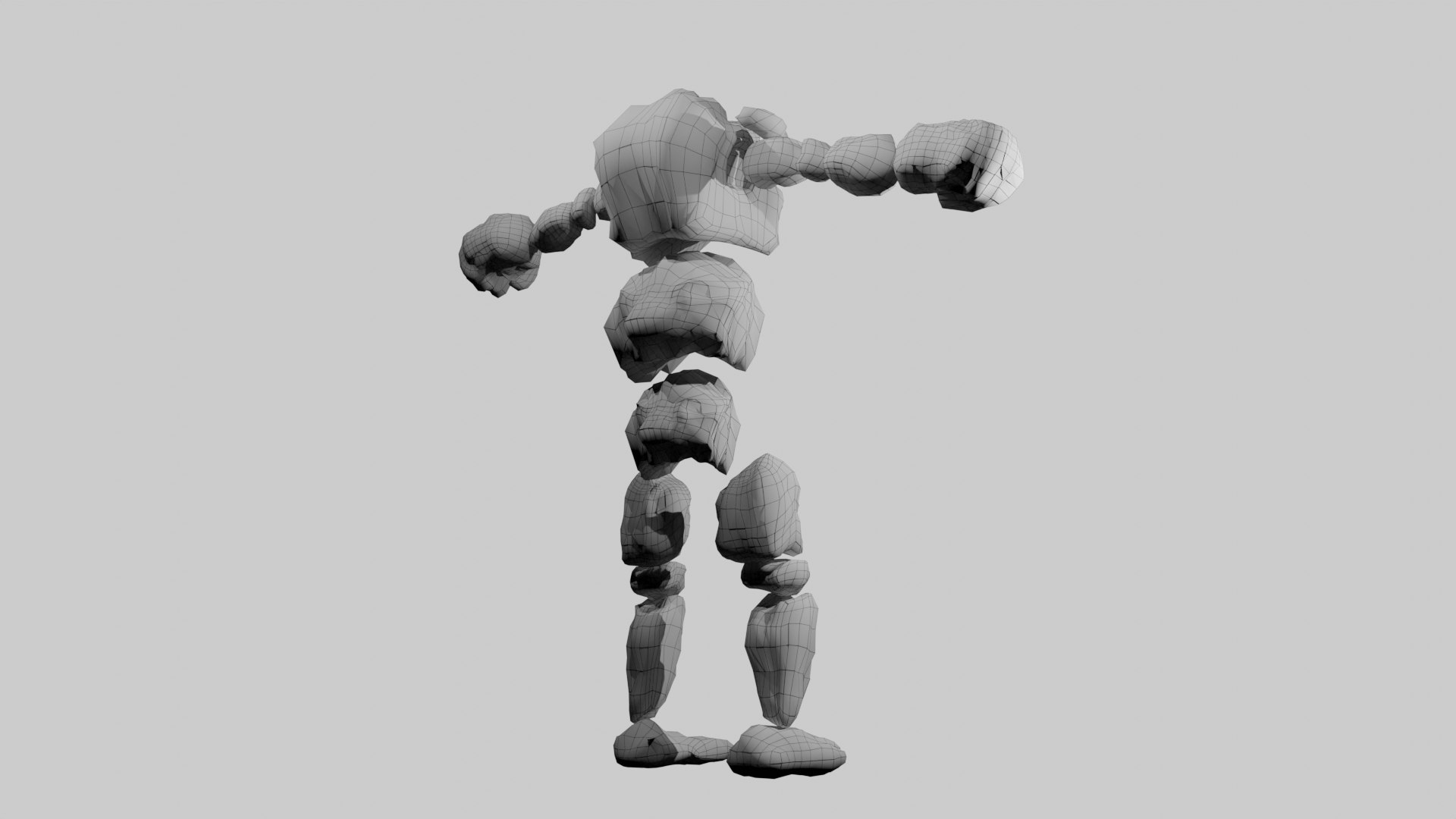 3D Golem Character Low-poly Model - TurboSquid 2033869