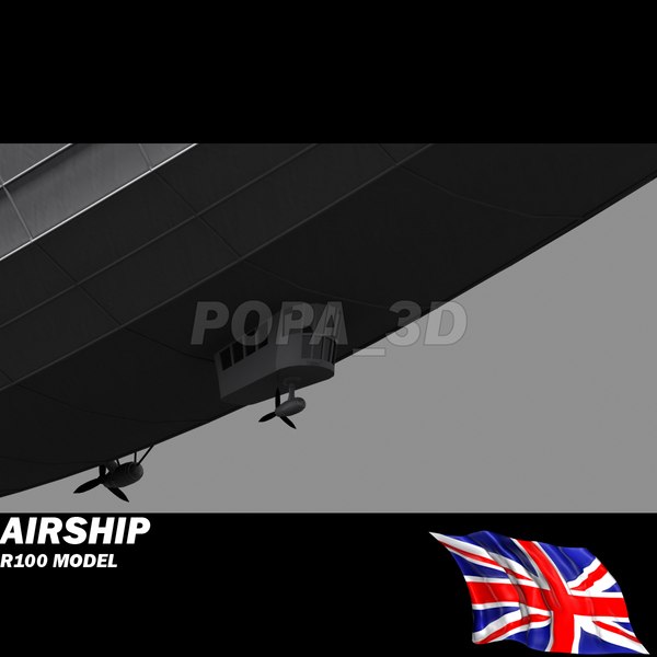 r-100 airship british air max