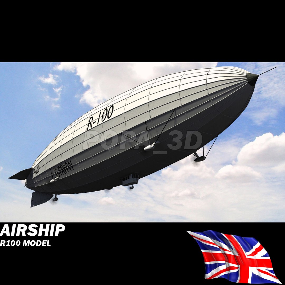 R-100 Airship British Air Max