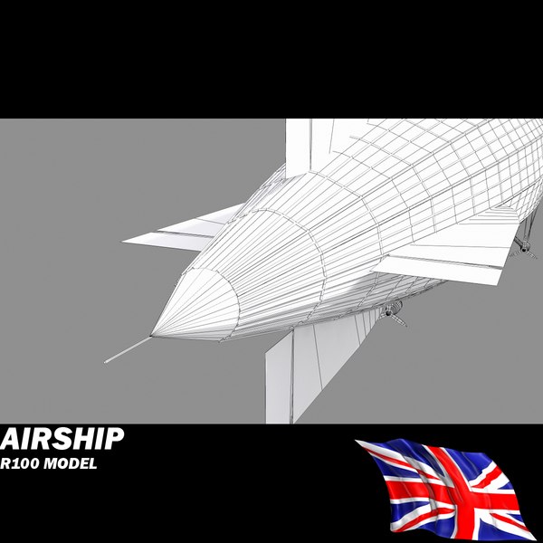 r-100 airship british air max