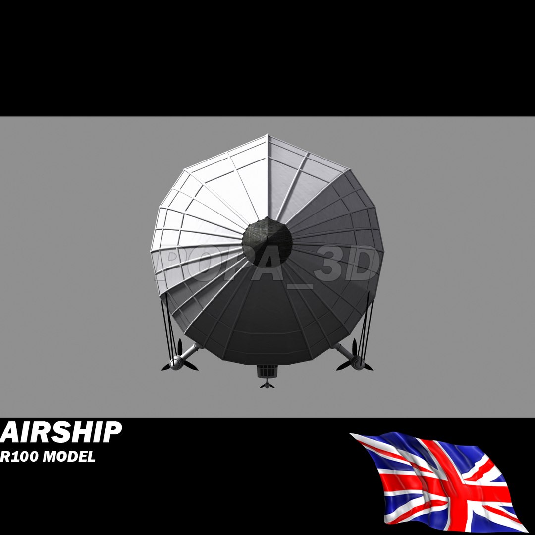 R-100 Airship British Air Max