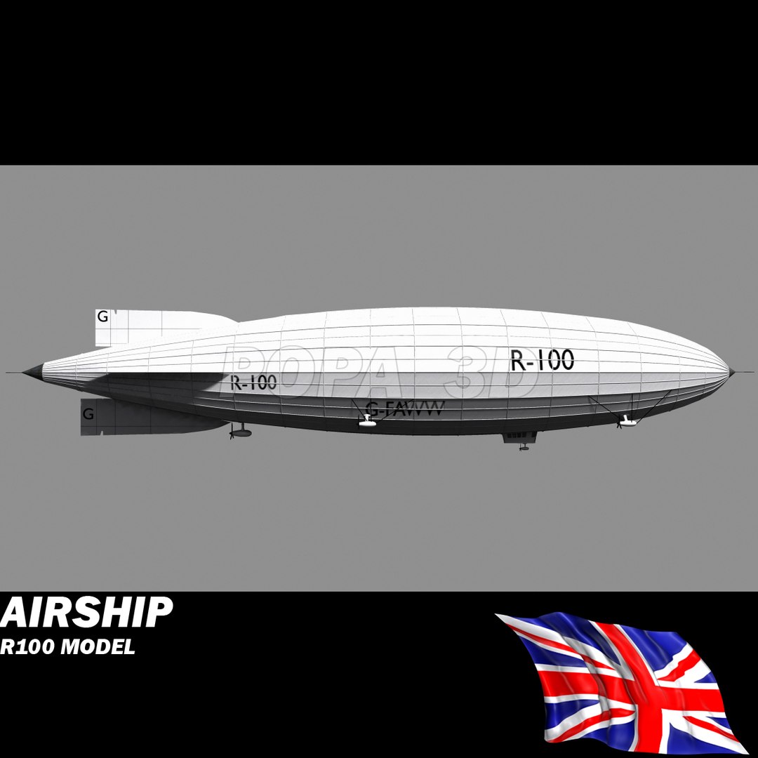 R-100 Airship British Air Max