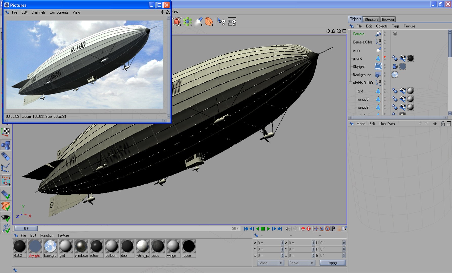 R-100 Airship British Air Max