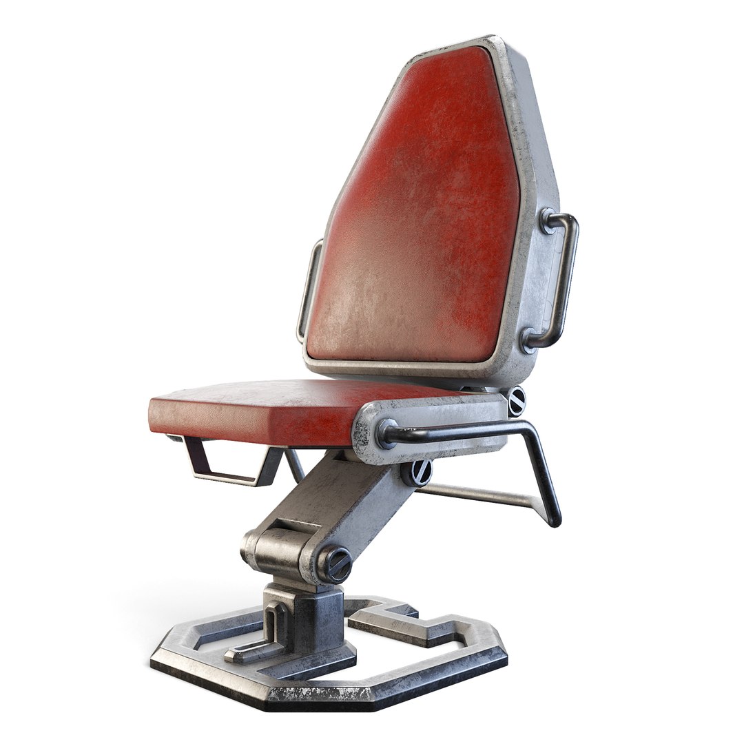 3D Space Station Chair - TurboSquid 2199273