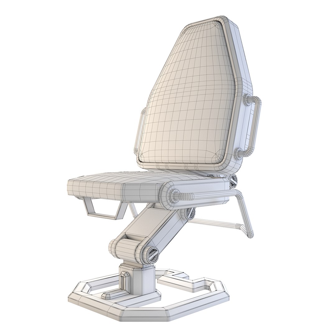 3D Space Station Chair - TurboSquid 2199273