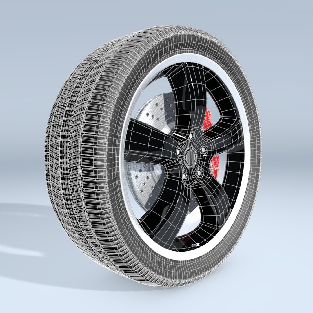 3d Model Rim Dodge