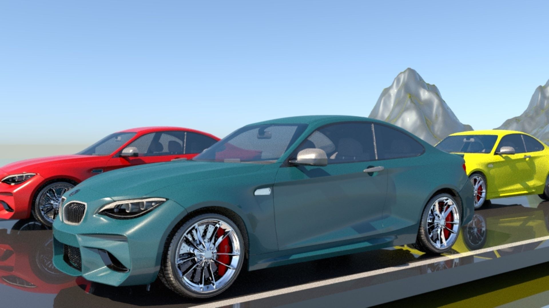 3D Model Racing Cars - TurboSquid 2385357