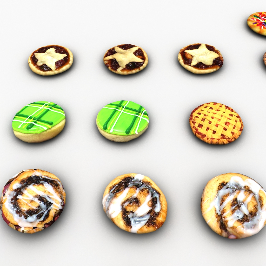 max pies cookies plate