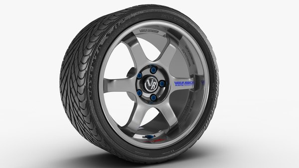 Racing wheels tires 3D model - TurboSquid 1389201