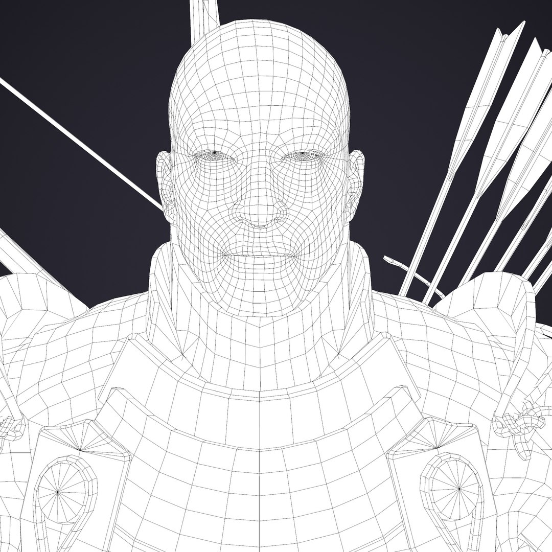Samurai character unity rigged 3D model - TurboSquid 1325881