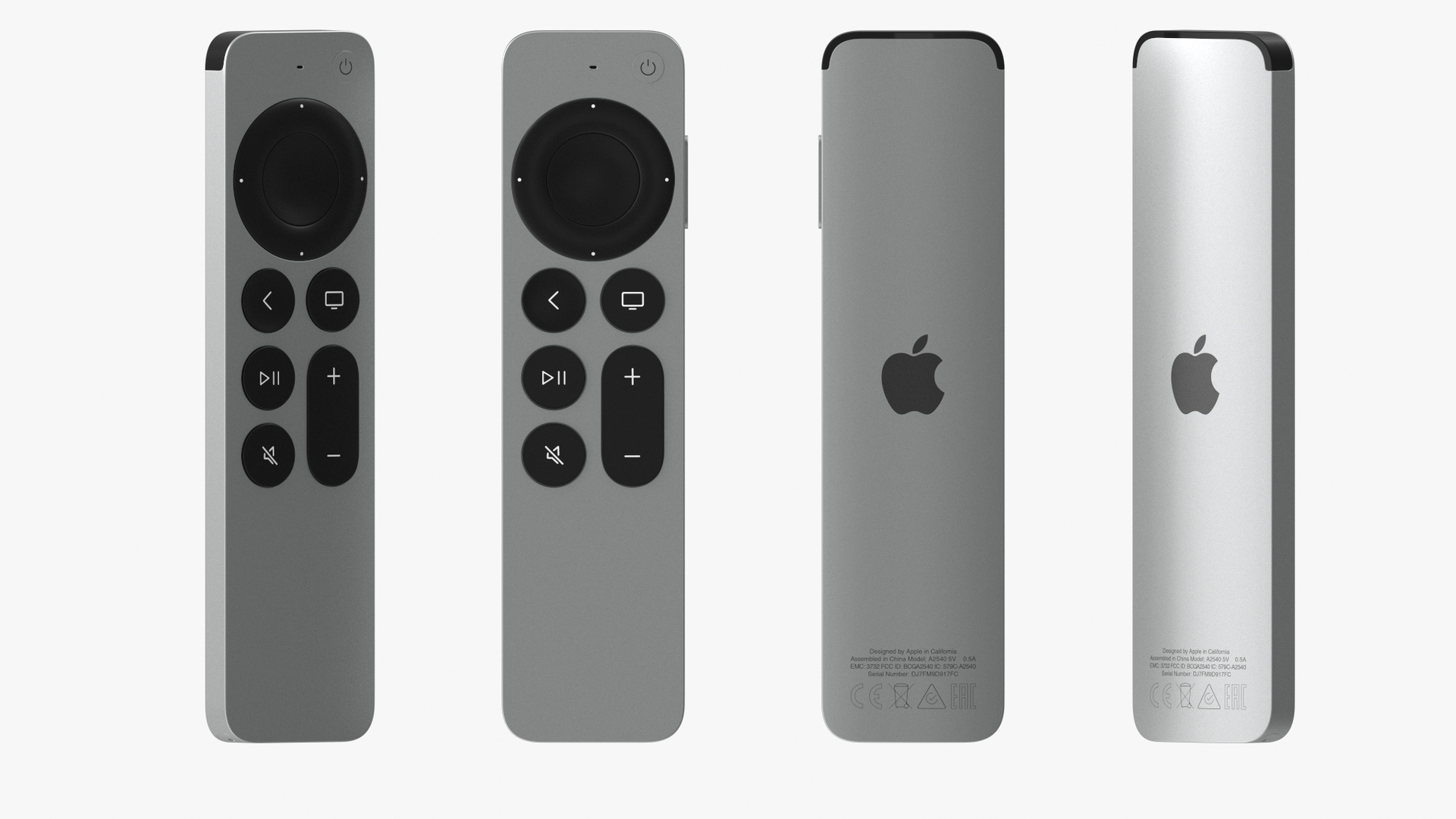 Apple TV Siri Remote 2세대 3D 모델 3D 모델 - TurboSquid 1759840
