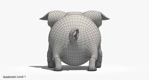 Character rig pug 3D model - TurboSquid 1354808