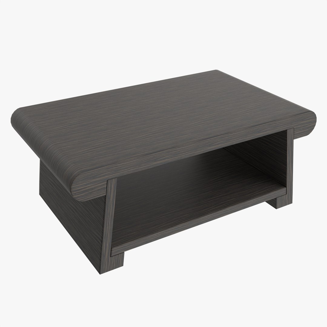 3D Wooden Japanese Tea Table Model - TurboSquid 1934144