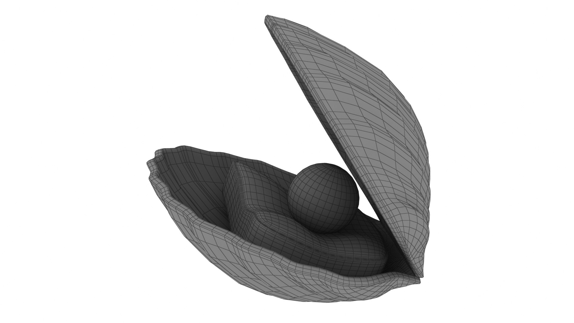 Cartoon Sea Shell 01 model - TurboSquid 2088540