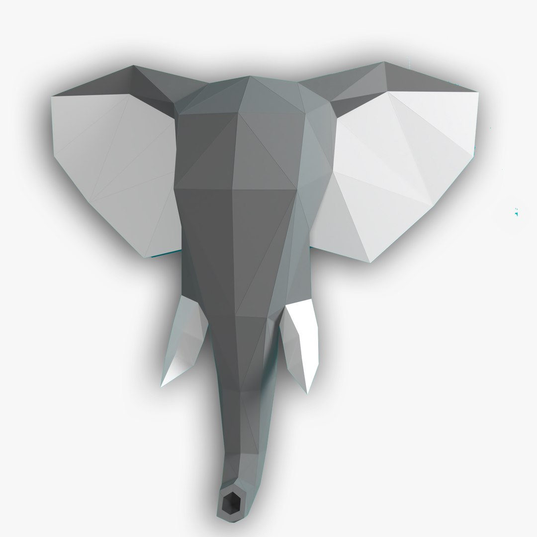 3D ELEPHANT PAPERCRAFT model - TurboSquid 1847373