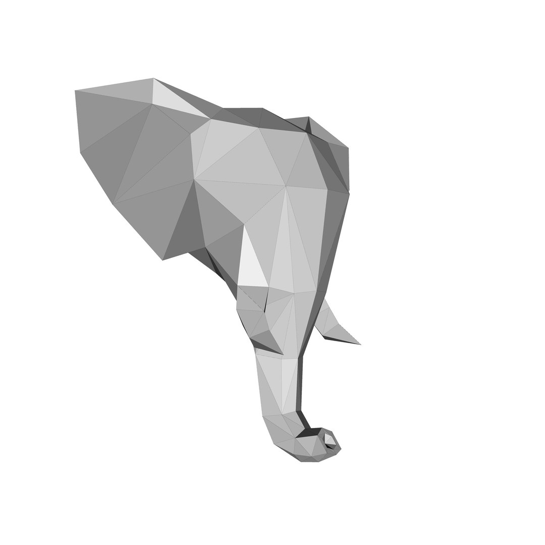 3D ELEPHANT PAPERCRAFT Model - TurboSquid 1847373