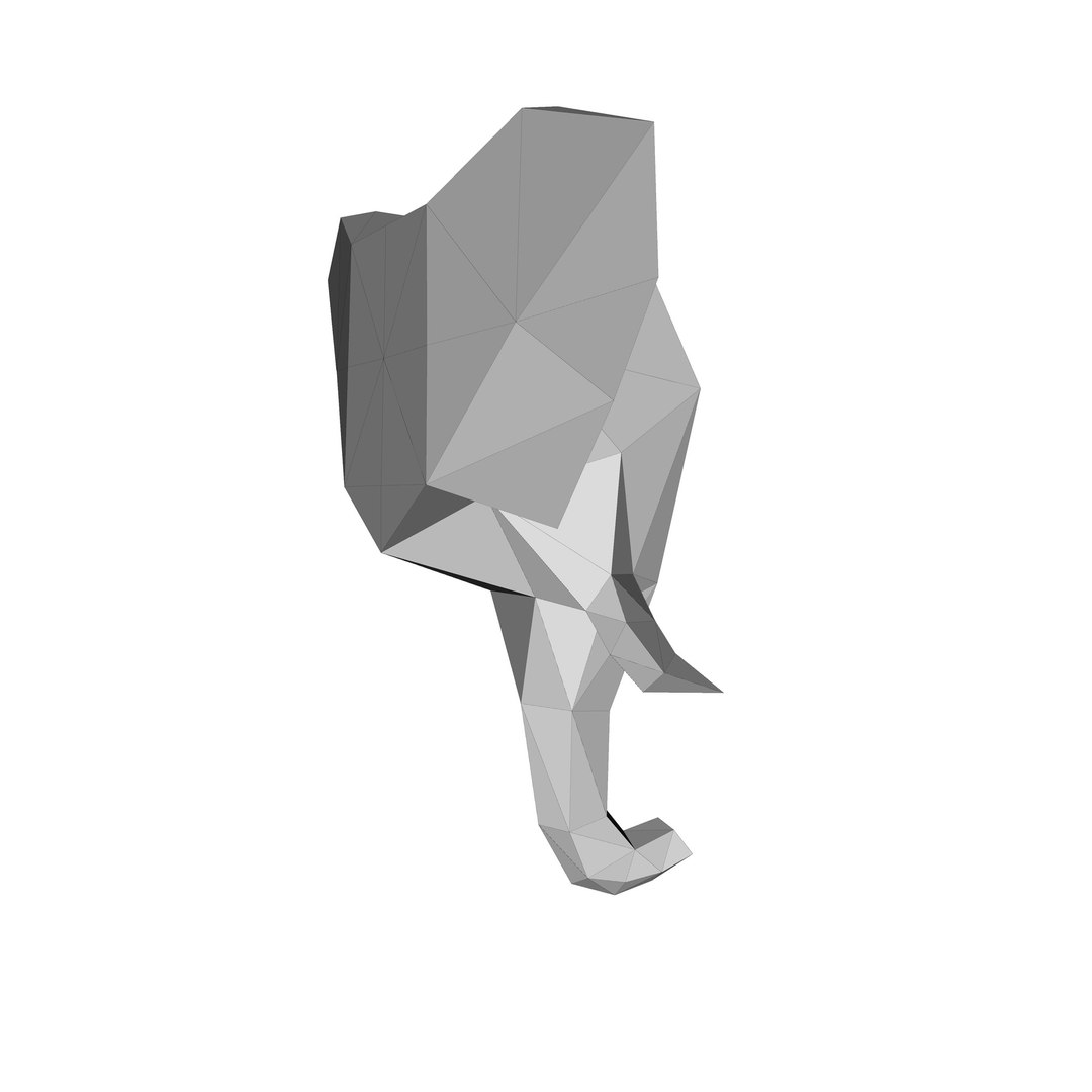 3D ELEPHANT PAPERCRAFT Model - TurboSquid 1847373